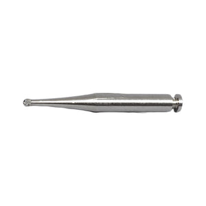 Round Tip Bur #2, Latch-Type, 19 mm - Carbide (Pack of 5)