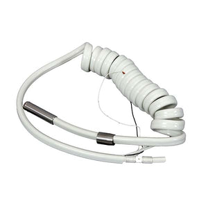 Coiled Fiber-Optic Handpiece Tubing
